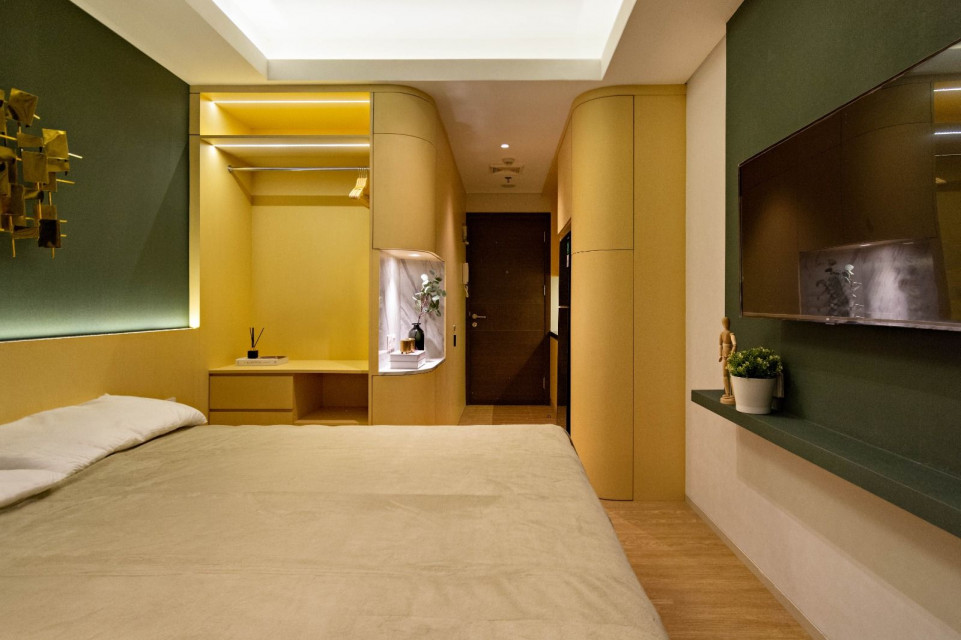 Kombinasi warna cat rumah hijau kuning - News & Articles - Granit Tile ...
